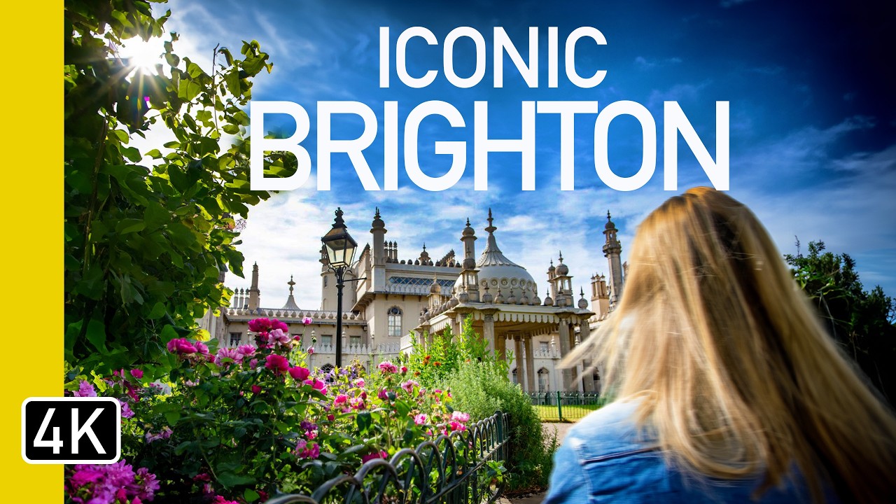 Iconic Brighton, England | Pier, Lanes & Pavilion In 4K - YouTube