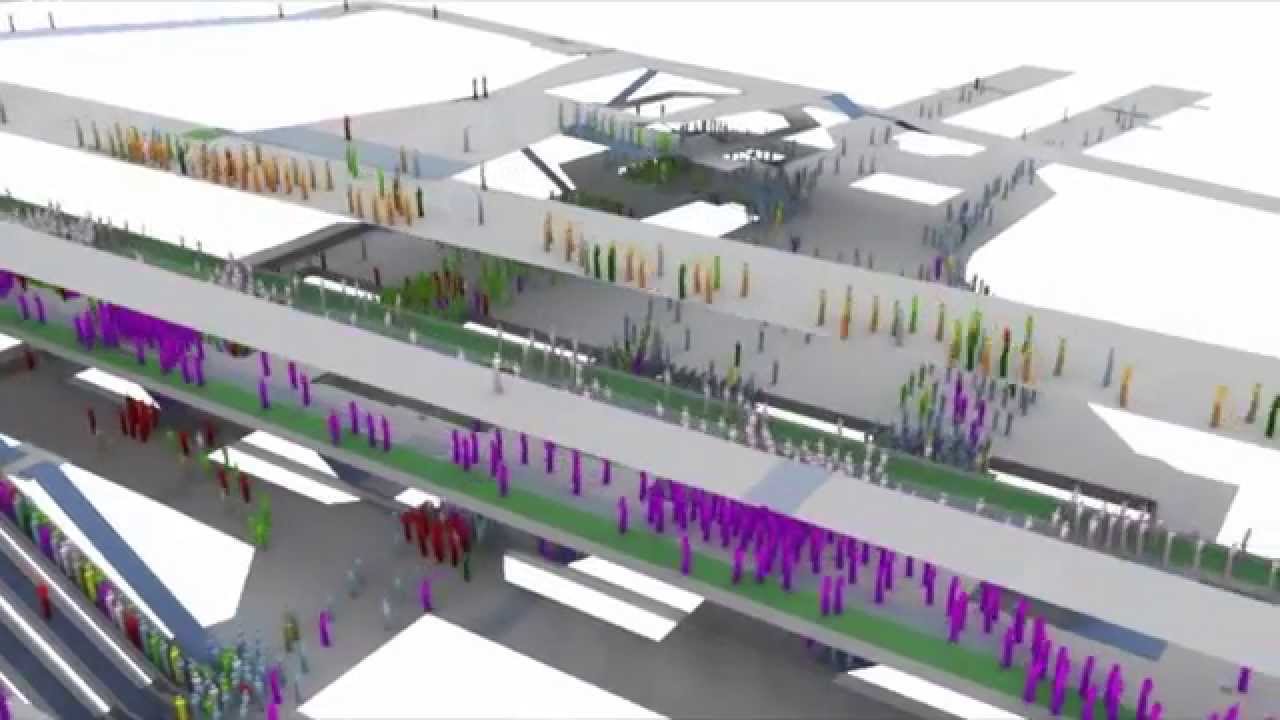 Using Mass motion to inform station evacuation - Arup - YouTube