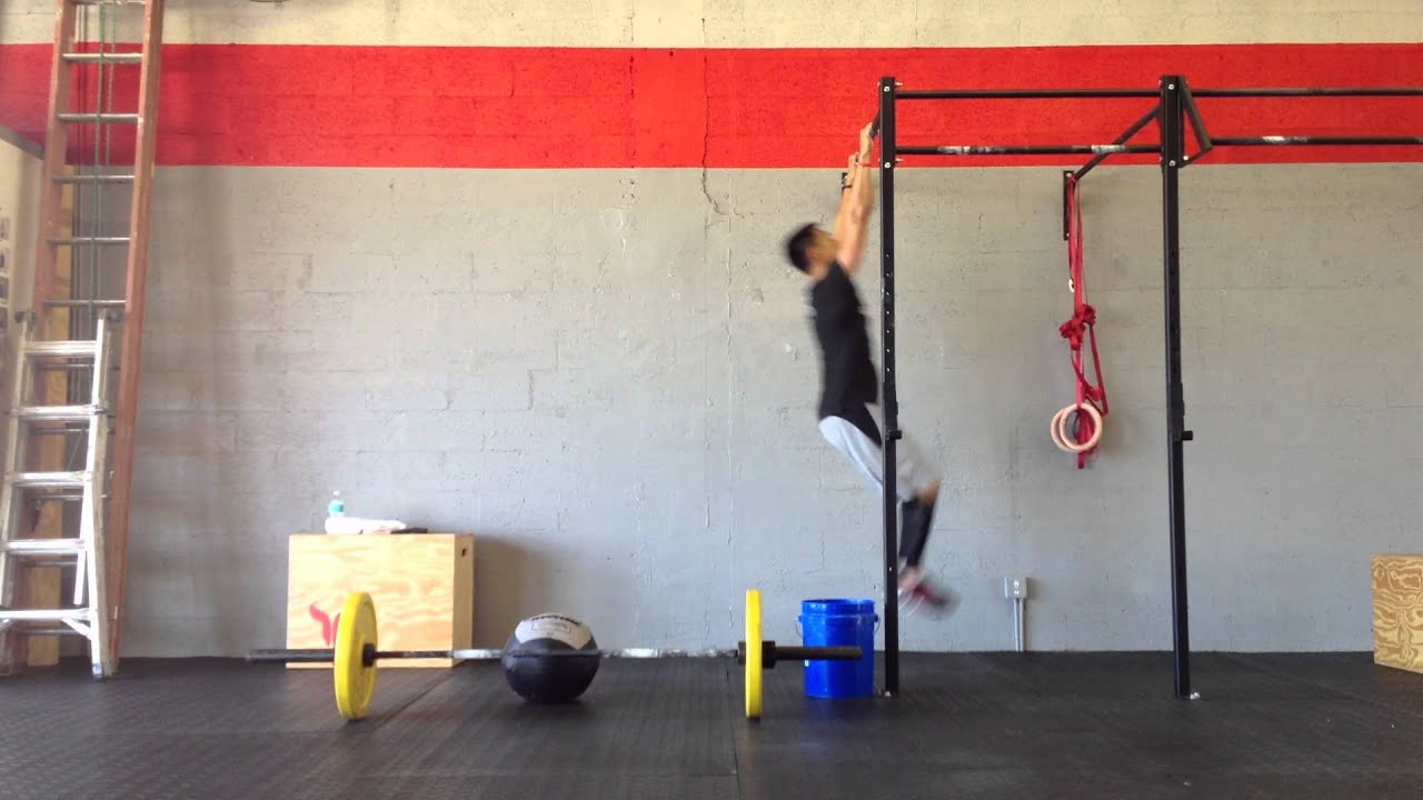 Steven Wang's CrossFit FRAN benchmark WOD 7/12/12 - YouTube