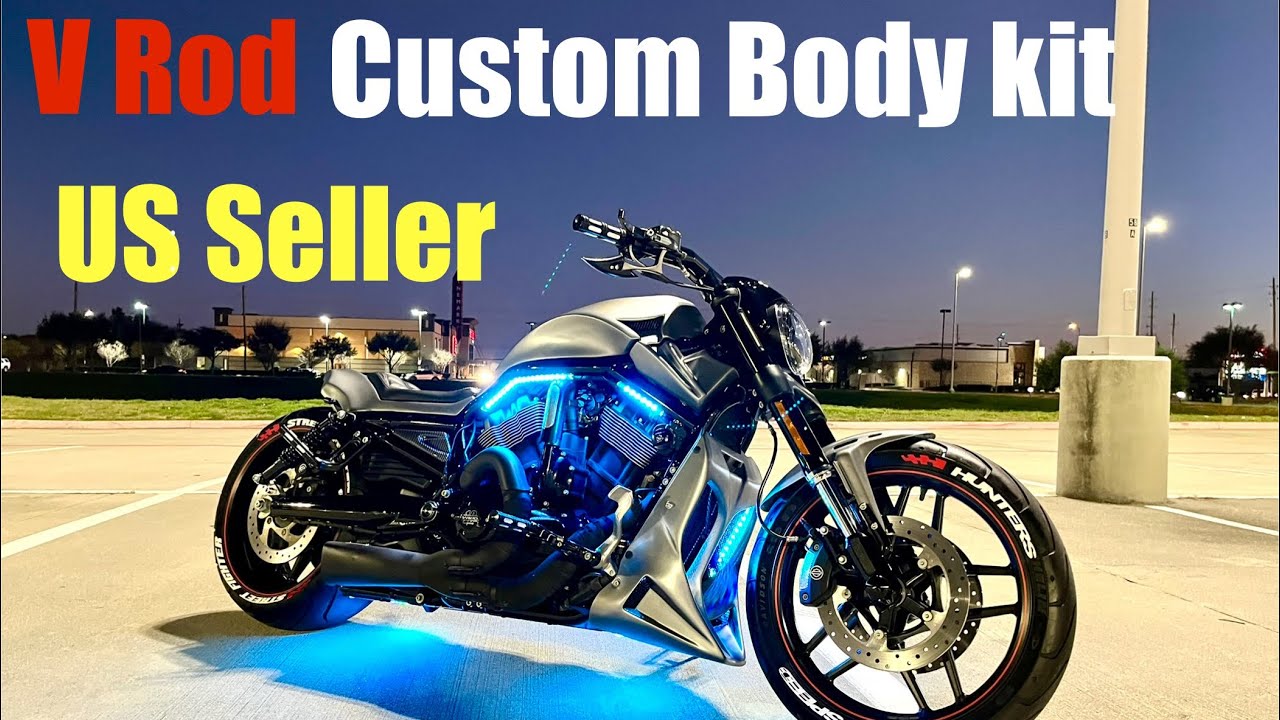 V Rod Custom Body Kit From US Seller - YouTube