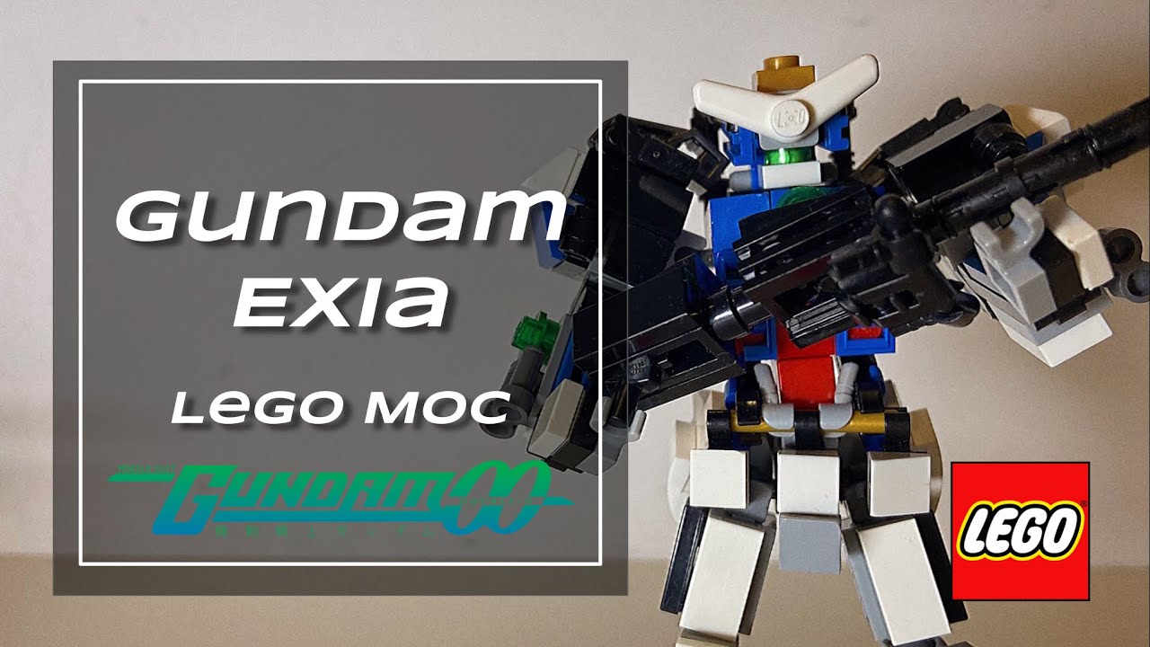 Lego MOC - Gundam Exia - YouTube