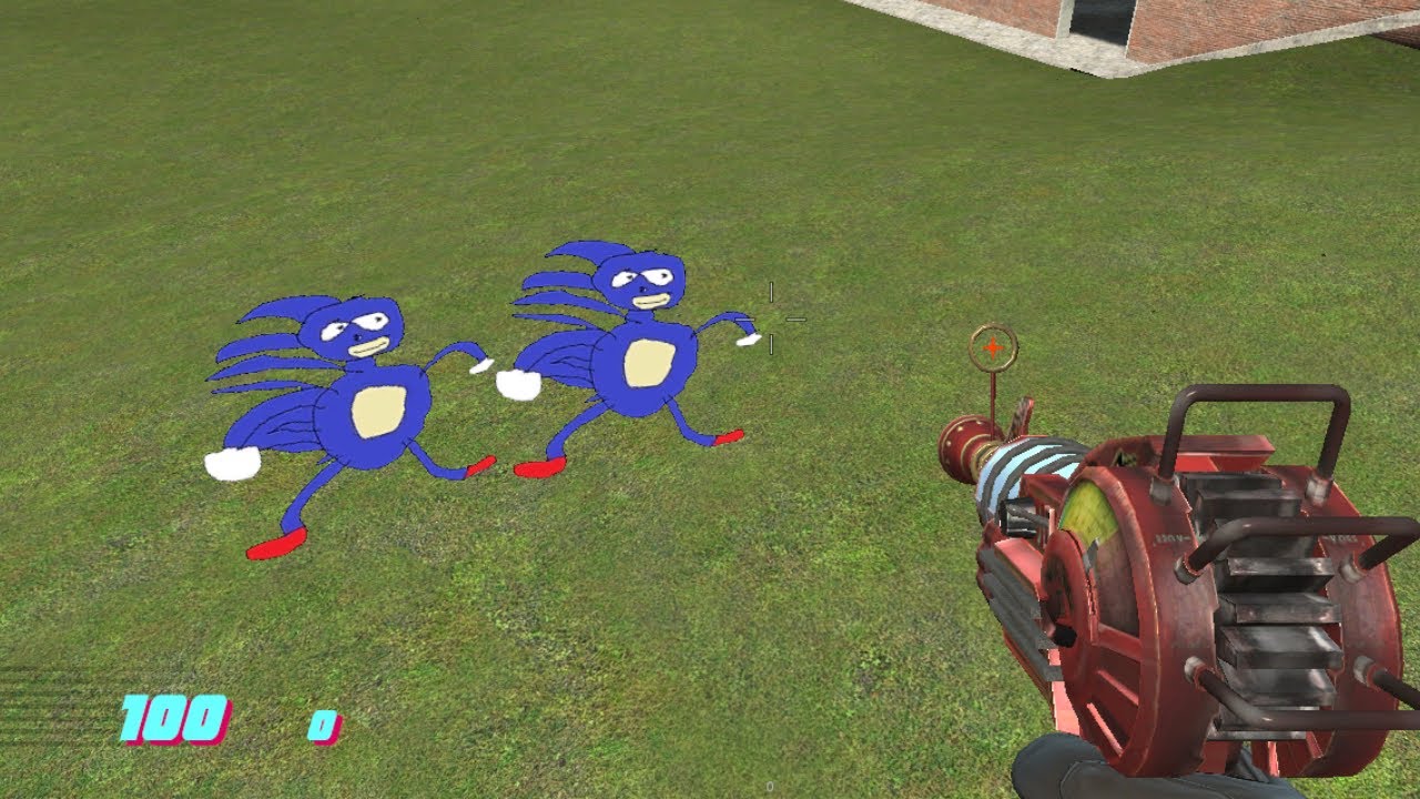 Sanic in Gmod !!! NEXTBOT GMOD - YouTube