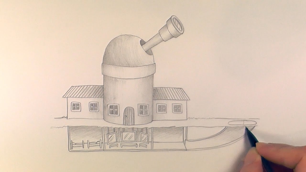 R.E.A.P: Concept Art: How to Draw a Superhero Hideout - YouTube