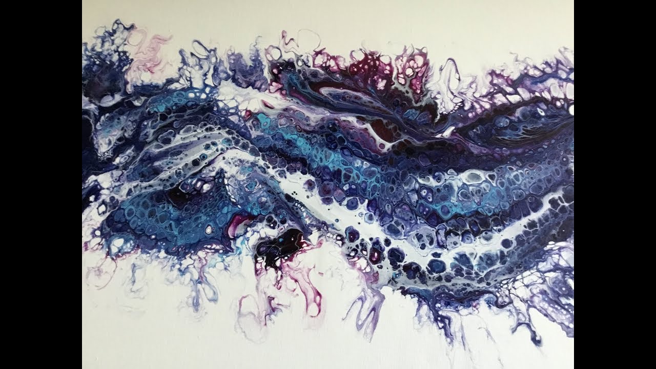 (120) Flip and Drag Acrylic Pouring Airbrush - YouTube