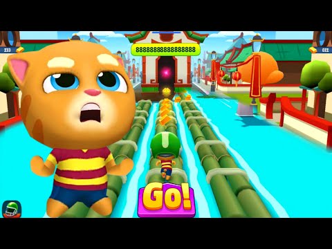 Talking Tom Gold Run Gameplay () Original Ginger () Chinese Version Part 4 () Raccoon