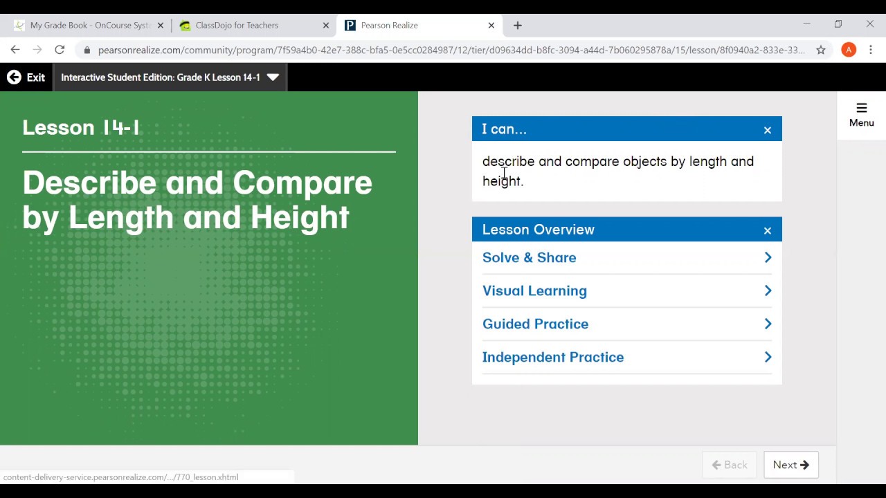 Envisions Math Lesson 14.1 - YouTube