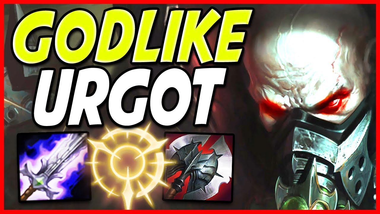 GODLIKE URGOT! THIS URGOT BUILD MAKES YOU UNSTOPPABLE (17KDA)! TOP ...