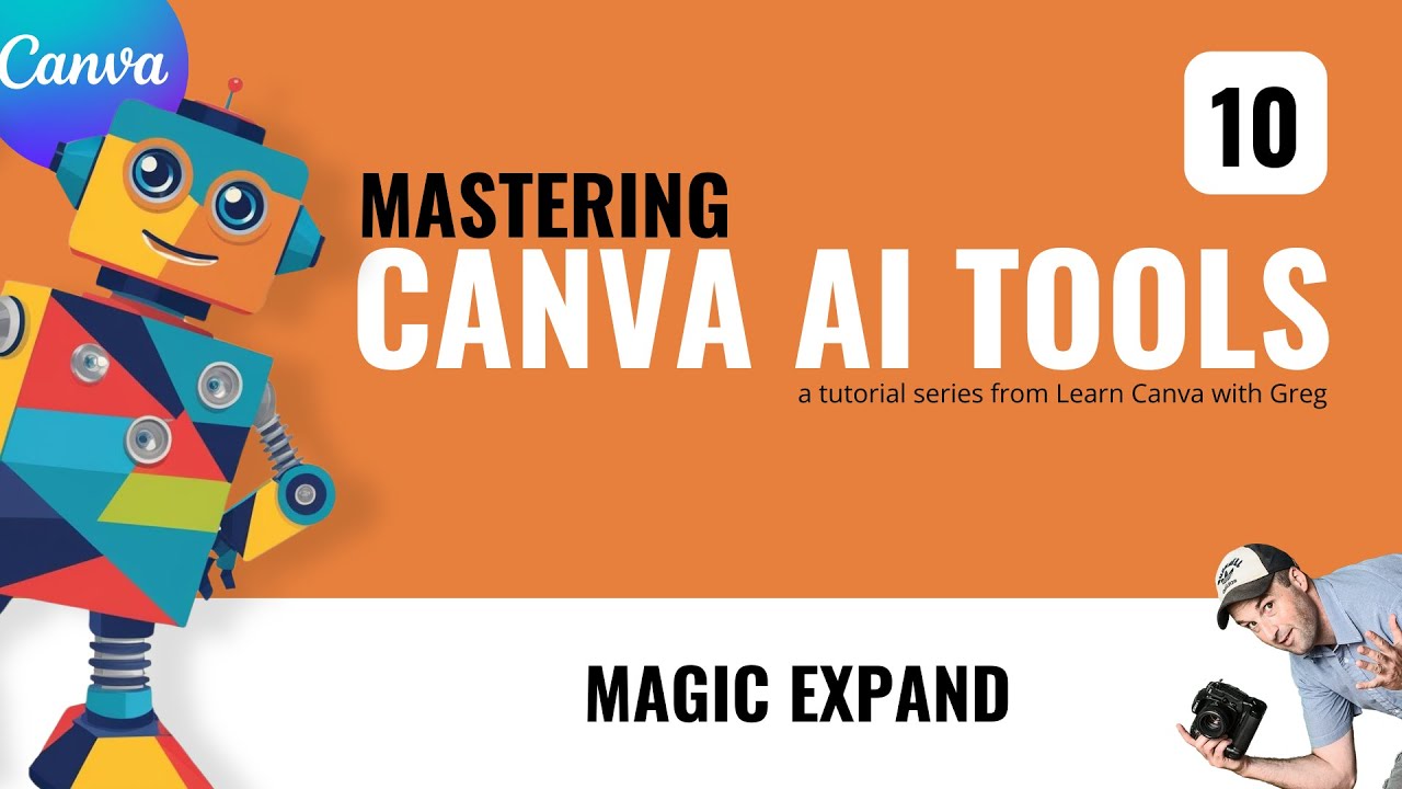 Magic Expand - Mastering AI Tools in Canva (10 of 12) - YouTube
