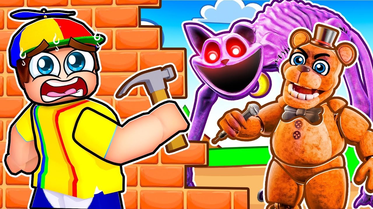 Johnny Plays BUILD TO SURVIVE In Roblox! - YouTube