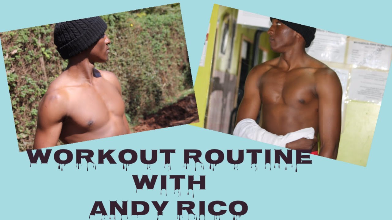 Workout routine with Andy Rico (bro💙) - YouTube