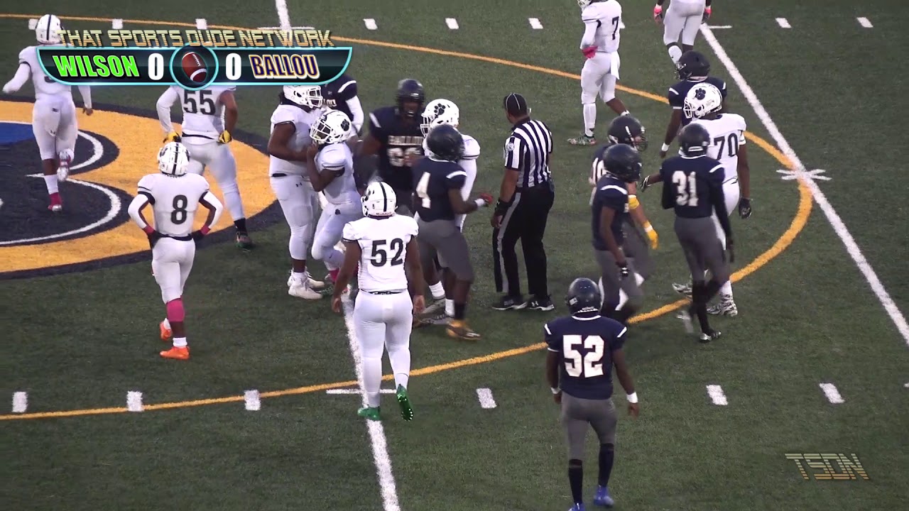 Wilson Tigers vs. Ballou Knights on Game Time (Full Game) - YouTube