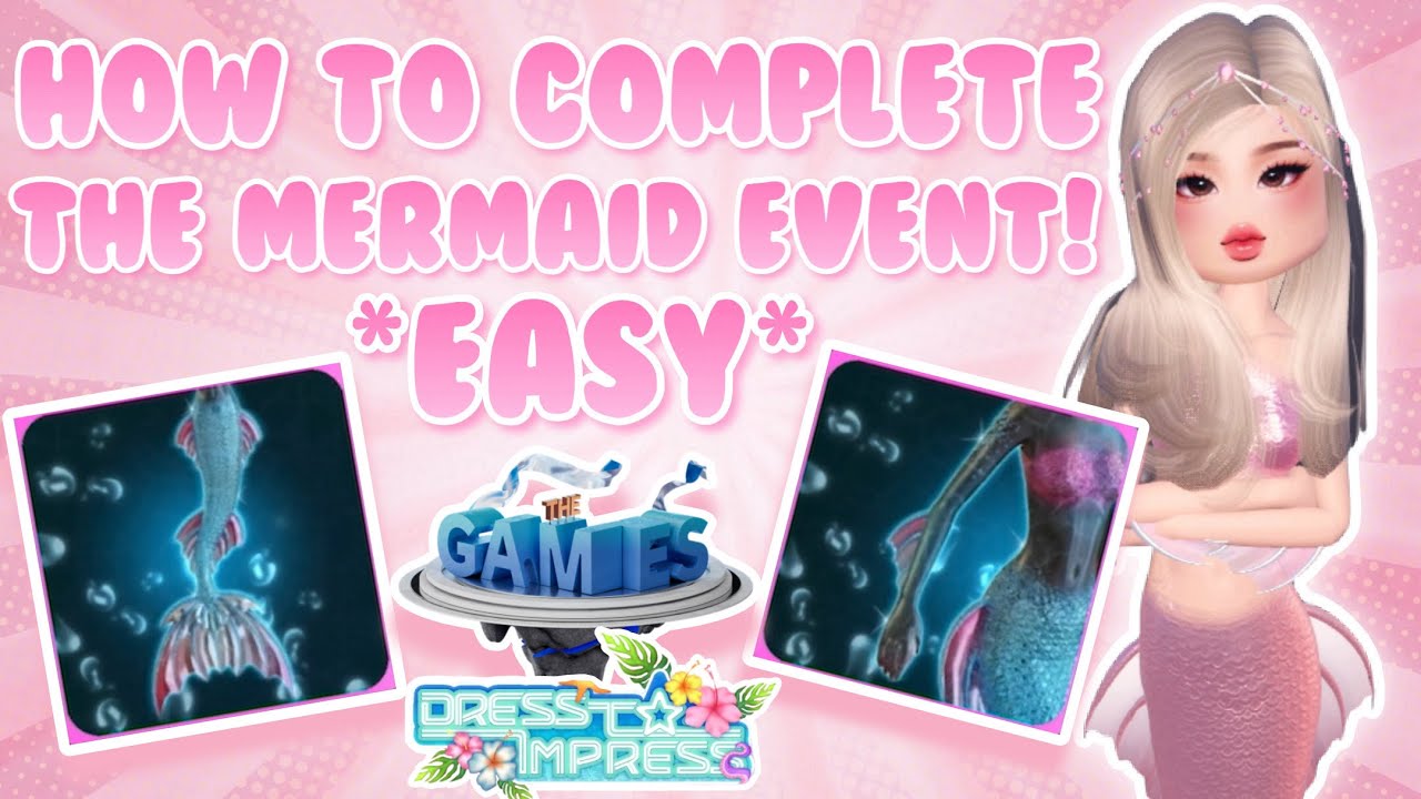 HOW TO GET THE MERMAID QUEST AND GET THE SIREN SET IN DRESS TO IMPRESS ...