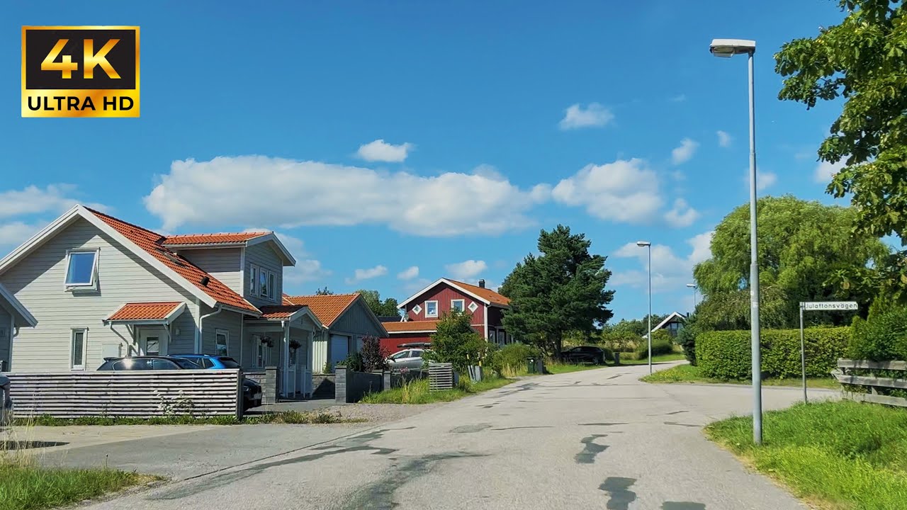 Summer driving in Sweden 🇸🇪 | Driving in Europe Sweden | 4k Trosa - YouTube