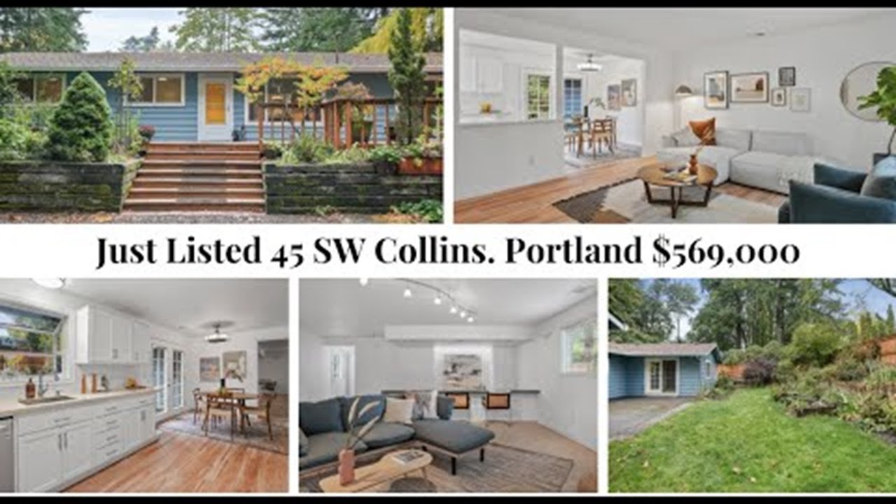 Just Listed! 45 SW Collins St. Portland Oregon - YouTube