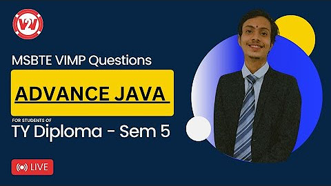 MSBTE SEM -5 Advanced Java Programming | FOR IT / CO AIML | TY DIPLOMA - YouTube