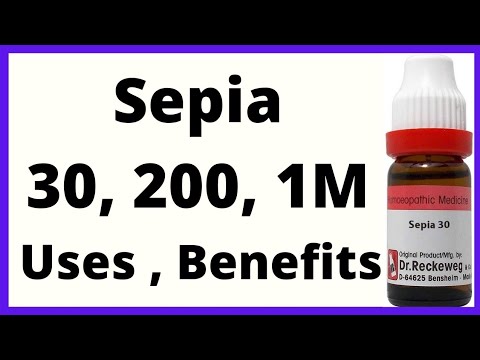 Sepia 30 , 200 homeopathic medicine uses & Benefits in Hindi - YouTube