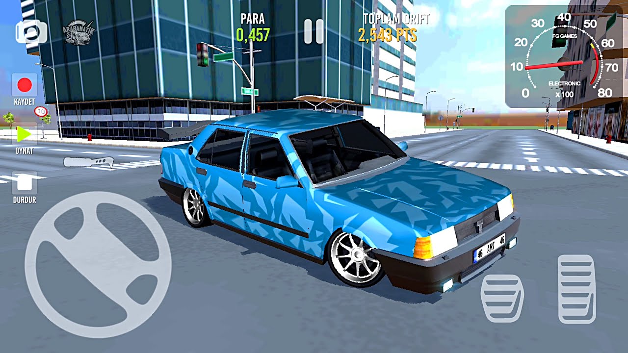 Tofaş Şahin Araba Sürme Oyunu || Drift Simülatör Modifiye Şahin #4 ...