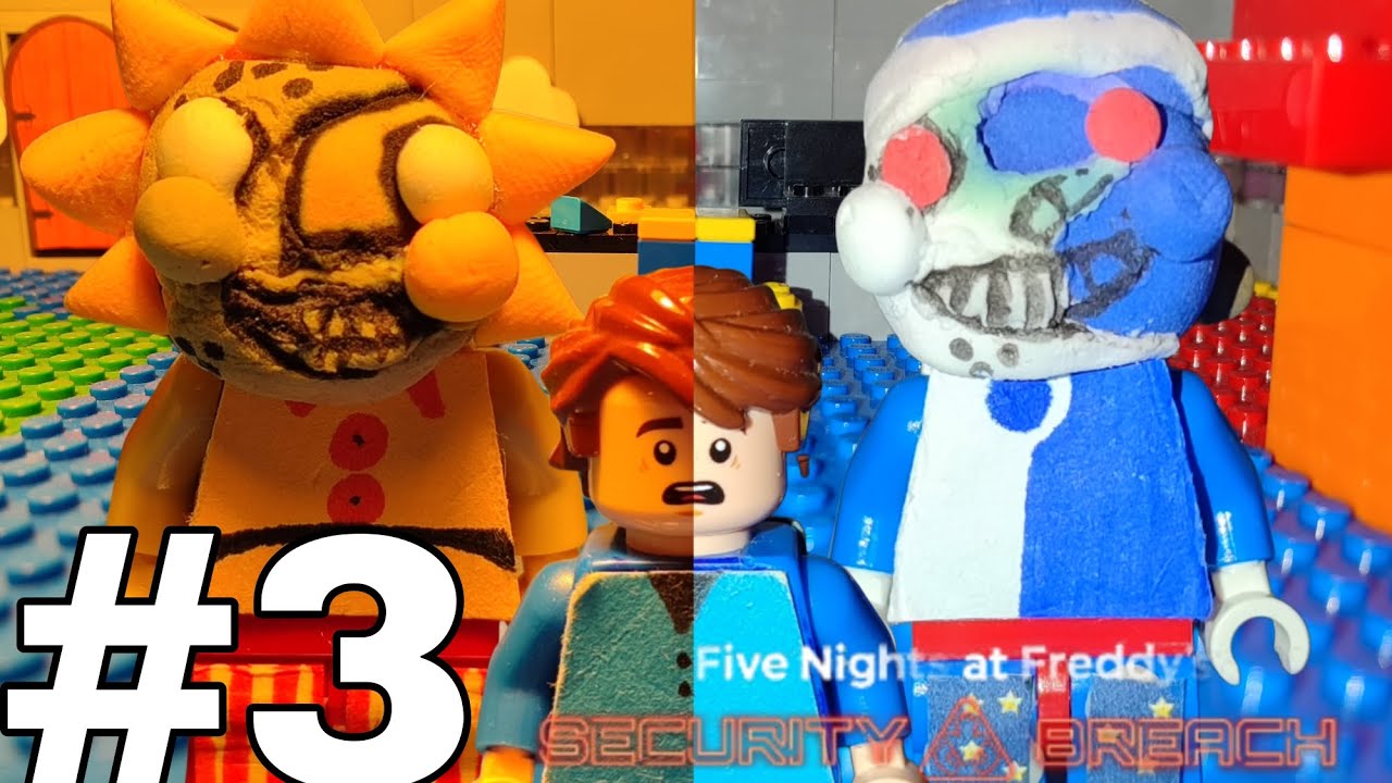 Five Night's At Freddy's Security Breach Lego Part 3 - YouTube