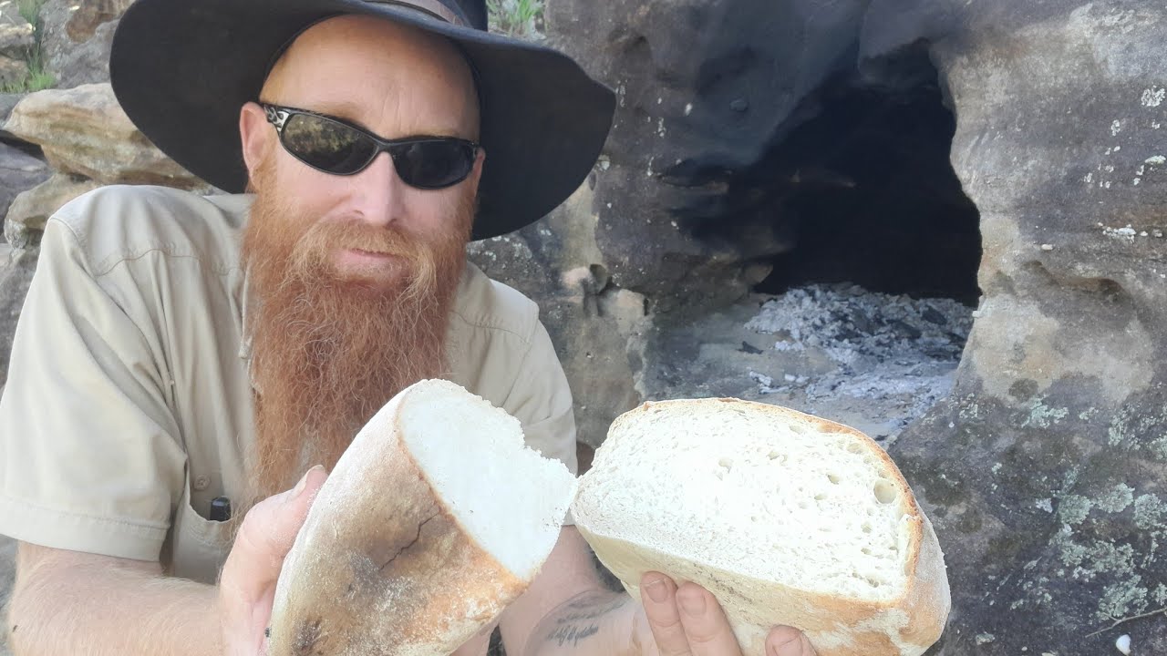 I Cooked Bread In A Cave. - YouTube