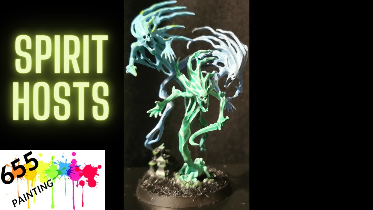 how to paint spirit hosts - YouTube
