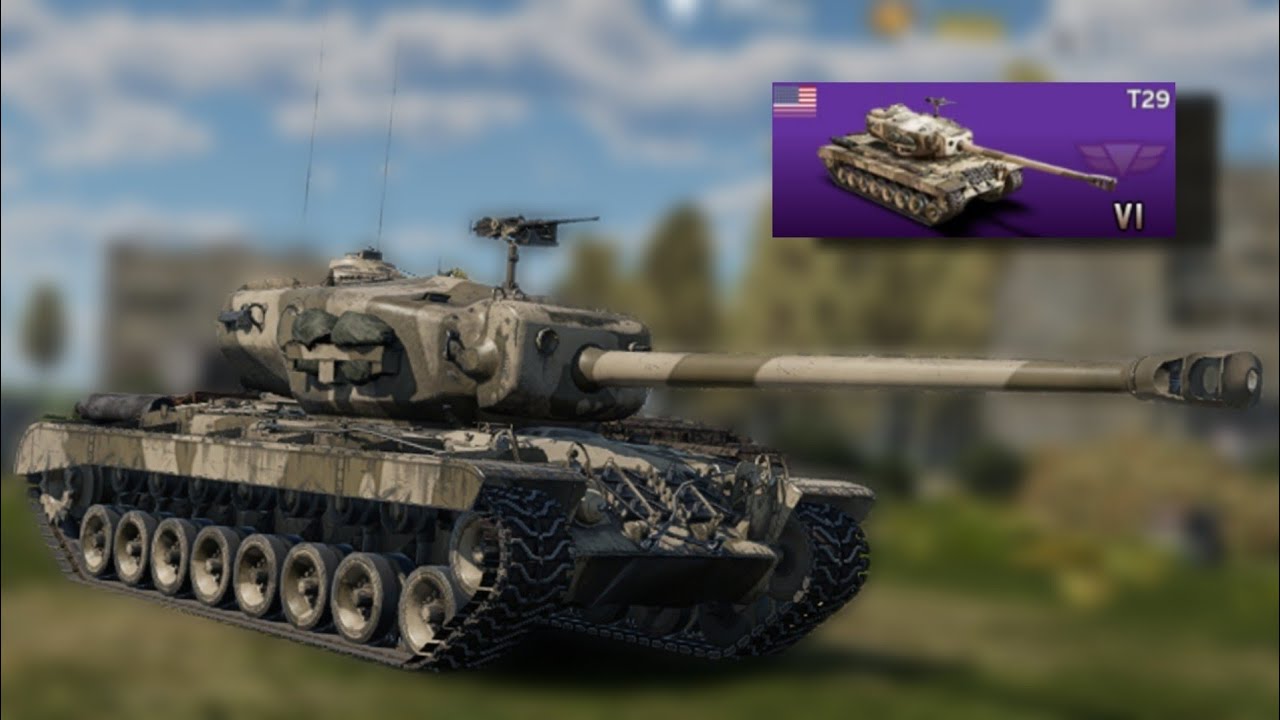 War Thunder Mobile | T29 - YouTube