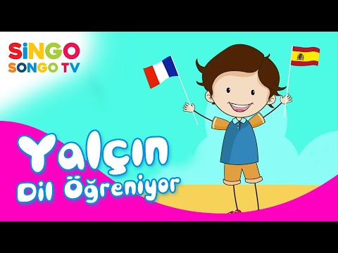 YALÇIN Dil Öğreniyor 🎊 🚩– SingoSongo TV I İsme Özel Çocuk Şarkıları 🎵