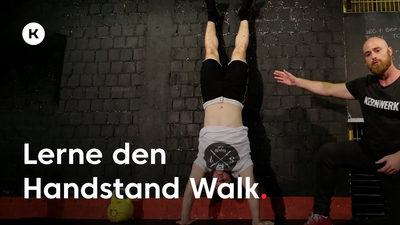Tutorial: Lerne den "Handstand Walk" - YouTube
