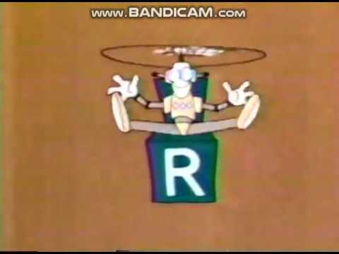 Rocket Classic Sesame Street R For Rhinoceros Racket Robot (Invert ...