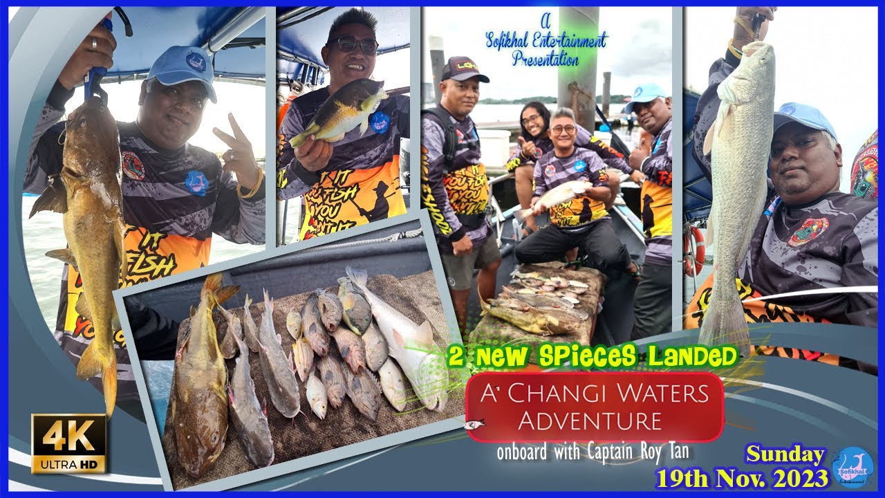 Changi Fishing Adventure (2 New Species Landed) - 19112023 | Fishing in ...