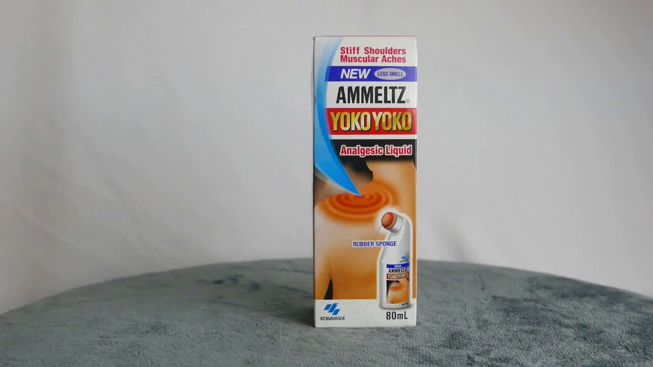 NEW FORMULA Ammeltz Less Smell Yoko Yoko for shoulder stiffness and ...