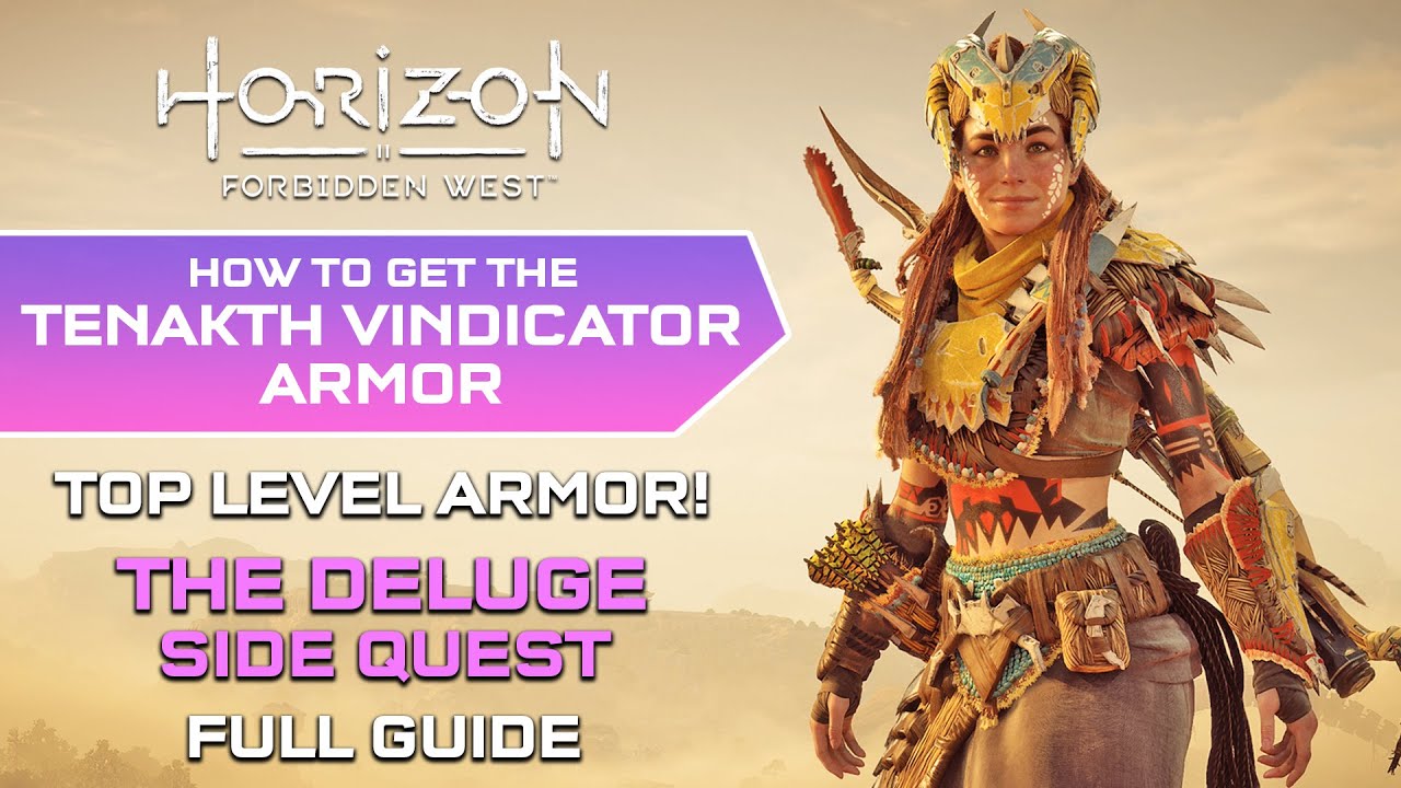 Horizon Forbidden West - Tenakth Vindicator Armor (The Deluge side ...