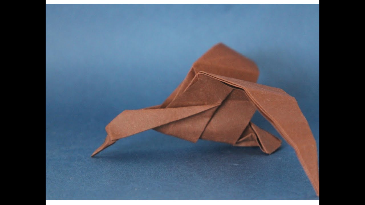 Origami seagull by JM's origami - YouTube
