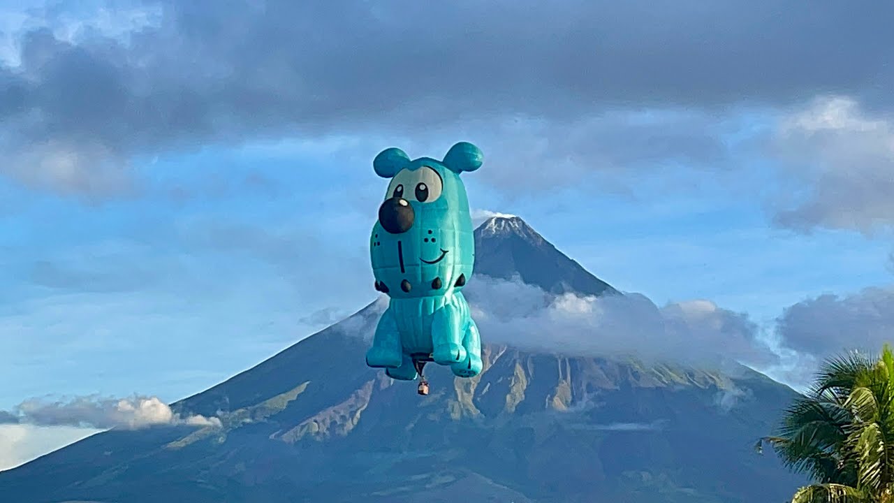 1ST HOT AIR BALLOON 🎈BICOL LOCO FESTIVAL IN LEGAZPI CITY, ALBAY - YouTube