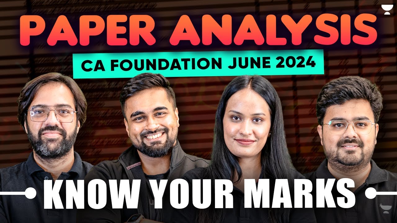 Paper खत्म, Analysis शुरू 🔍 | All Subjects: Check Your Marks📄 | CA ...