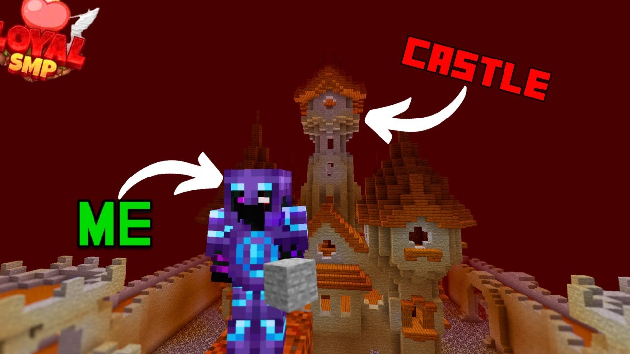 I Build a Legendary Castle in this Minecraft Lifesteal smp ...