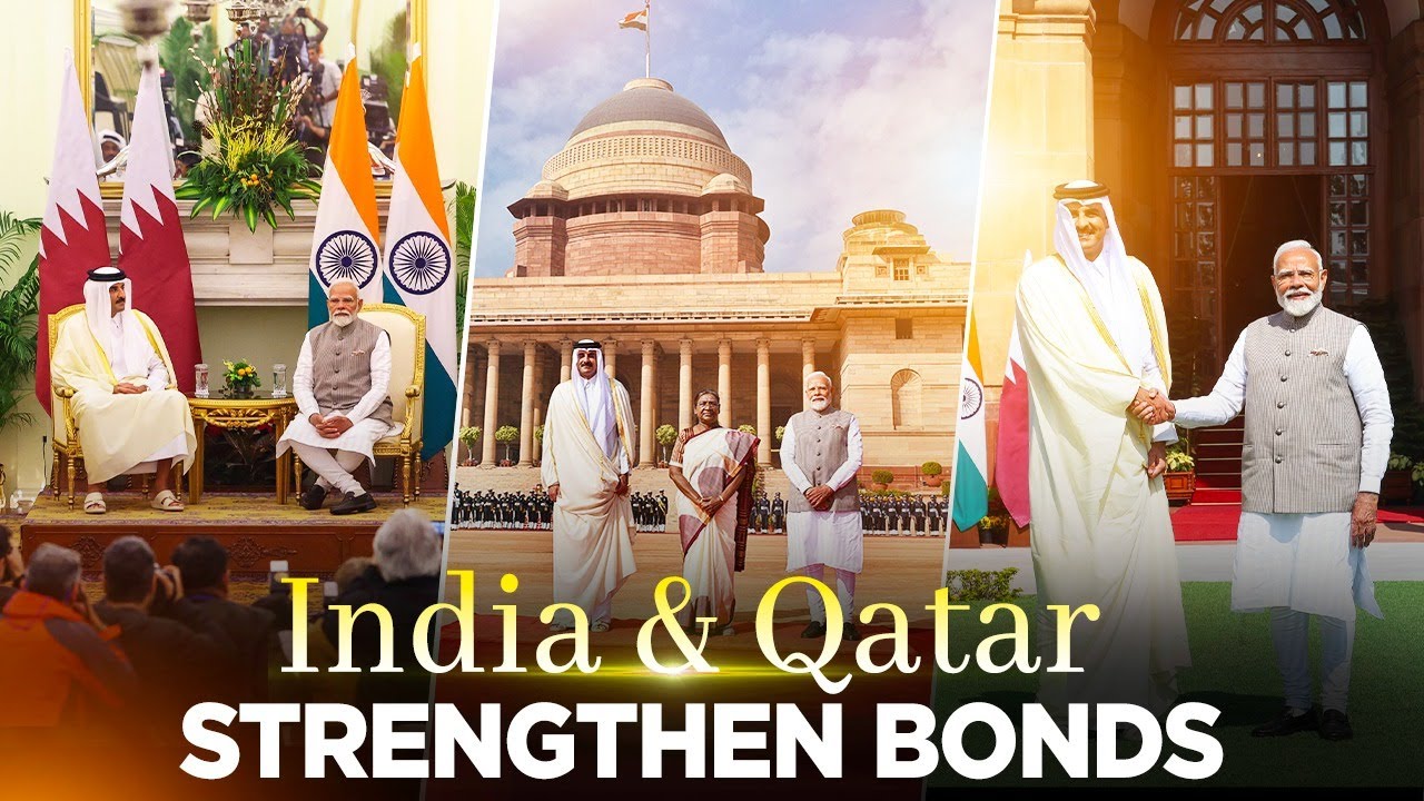 India & Qatar Set the Stage for Stronger Ties - YouTube