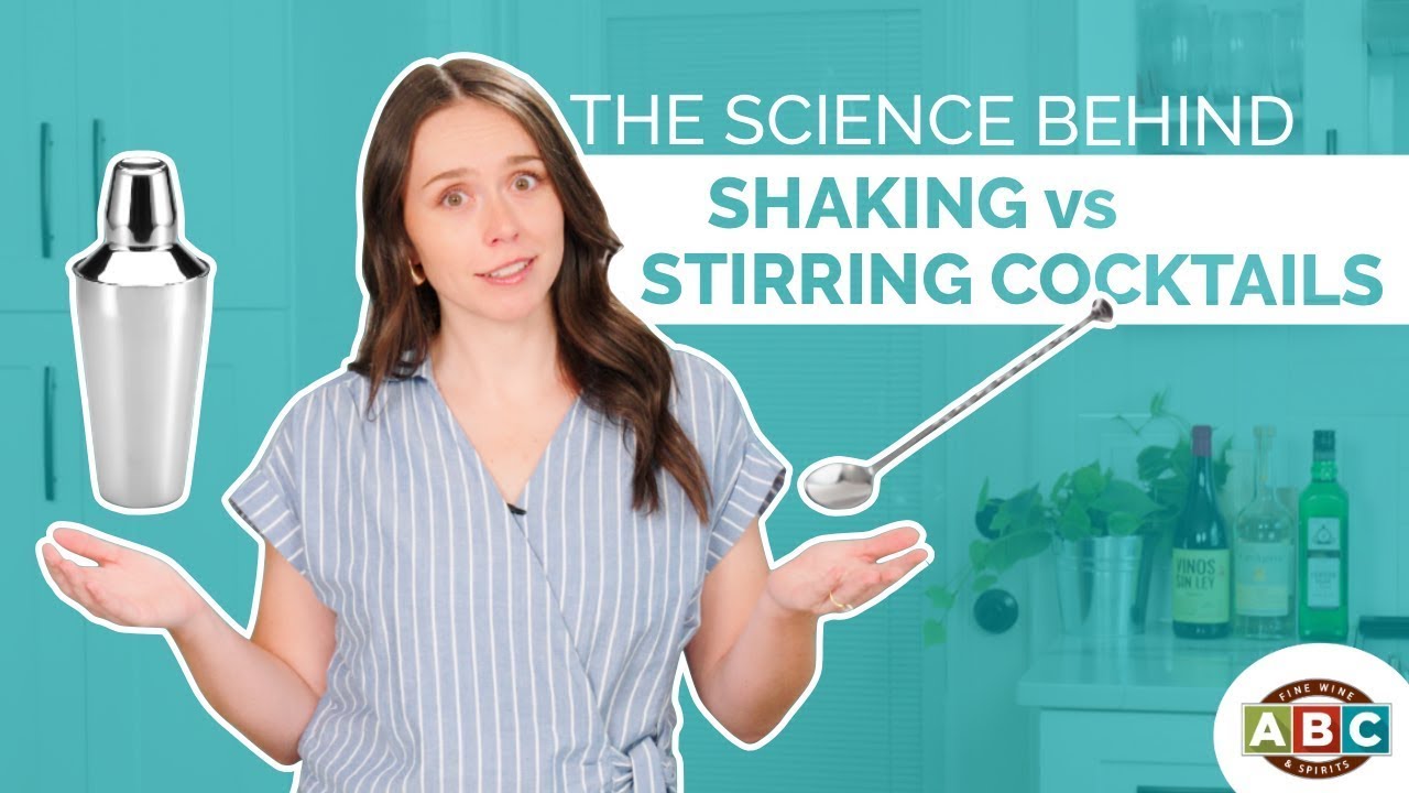 What Really Happens When You Shake or Stir a Cocktail? - YouTube