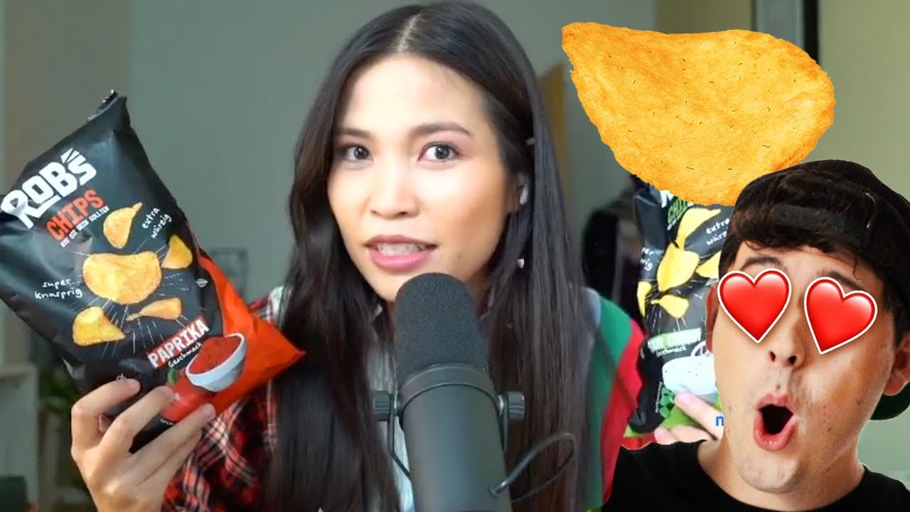 Chipsexpertin Hazel testet und analysiert Crispyrob's Chips (Mukbang ...