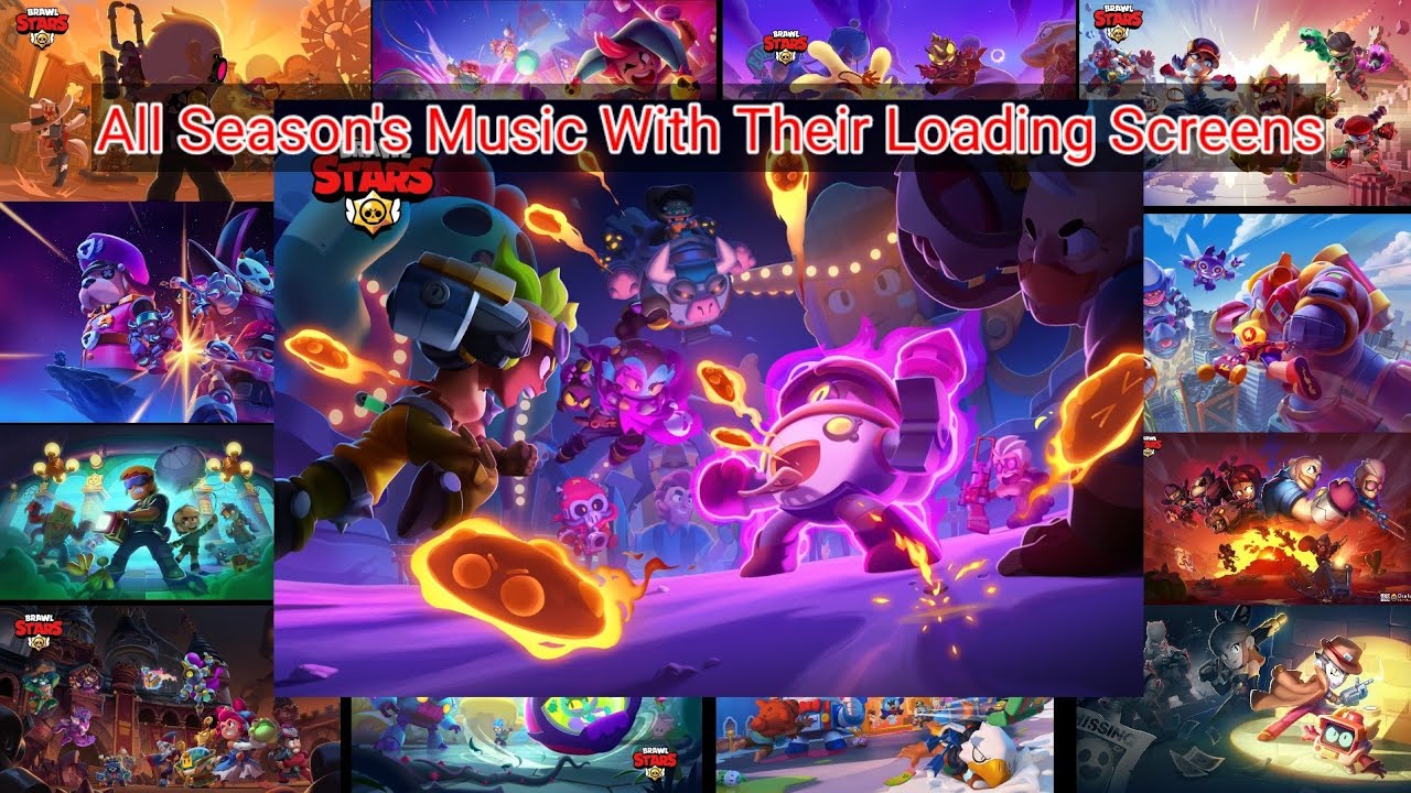 Brawl Stars - All Season's Menu Music With Their Loading Screens | Upto ...