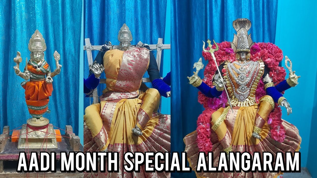 How to do Amman alangaram with hastham patham | Aadi month special ...