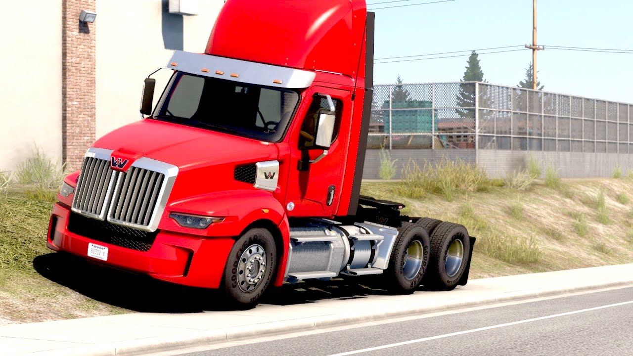 ATS - Western Star 57X Day Cab Transporting Frozen Vegetables from ...