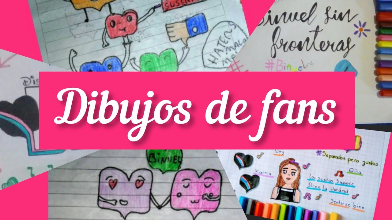 DIBUJOS DE FANS ️ - YouTube