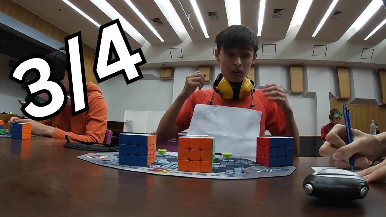 3 Rubik's Cubes Solved Blindfolded!??! 😱 - YouTube