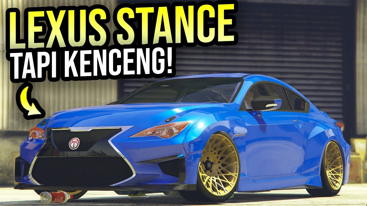 MODIF LEXUS RCF WIDEBODY BARU RILIS DI DLC LOS SANTOS TUNERS - GTA 5 ...