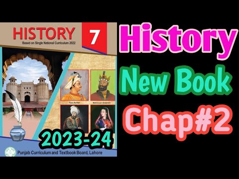 7th class History New Book 2023||Class 7th History New book Chapter#2 ...