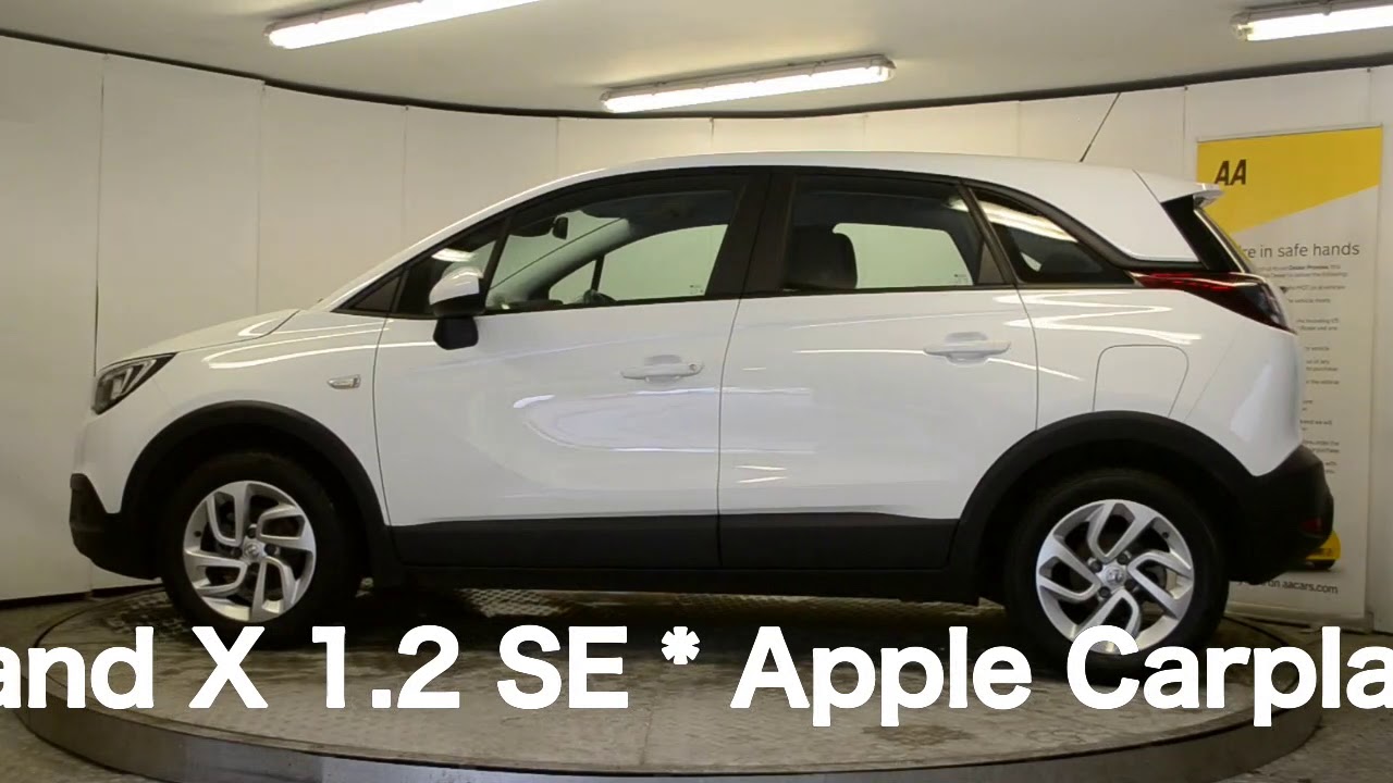 Vauxhall Crossland X 1 2 SE White - YouTube