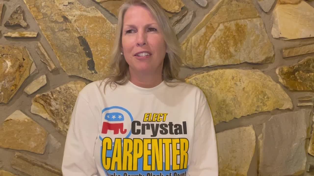 Crystal Carpenter election - YouTube