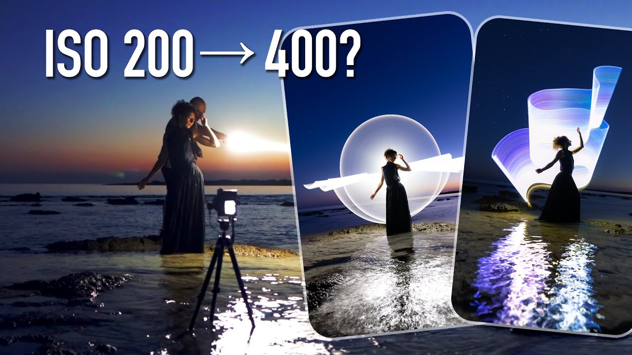 3 Camera Settings for Light-Painting: Sublument - YouTube