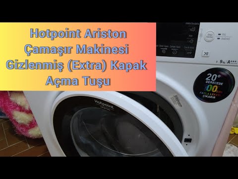 Hotpoint Çamaşır Makinesi Kapağı Nasıl Açılır?