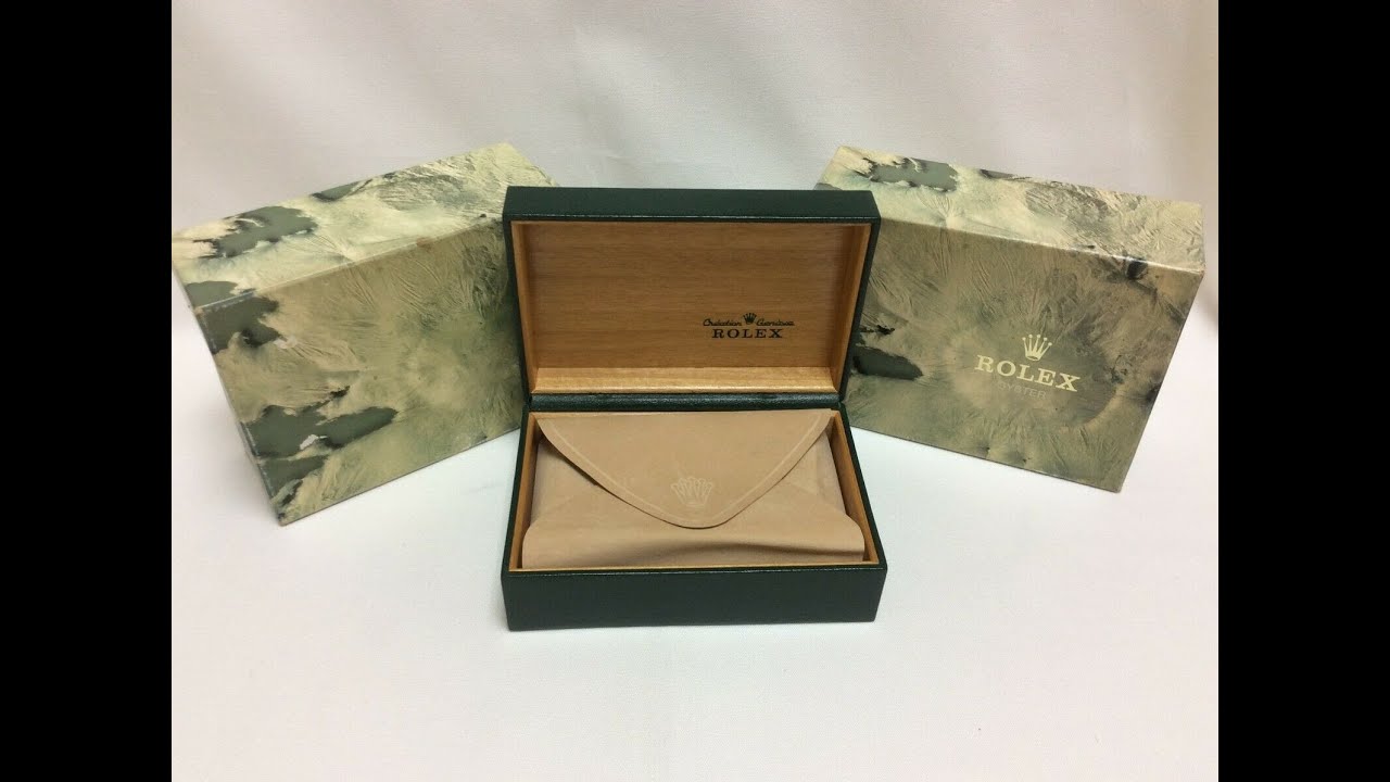 Rolex Vintage Watch Box Montres SA Geneve Suisse 68.00.08 + Free ...